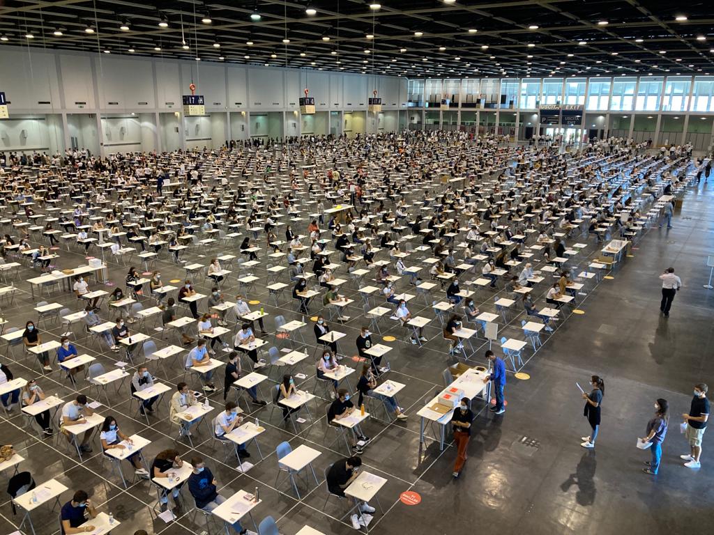 VIDEO/ Fiera di Padova, in 3500 per il test medicina